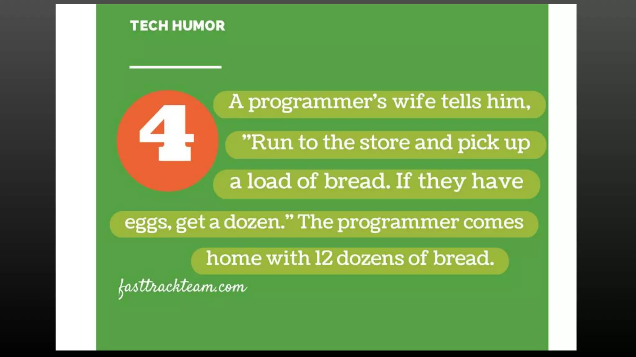 7 Best Geeky Developer Jokes | PPTX | Comedy | Genres