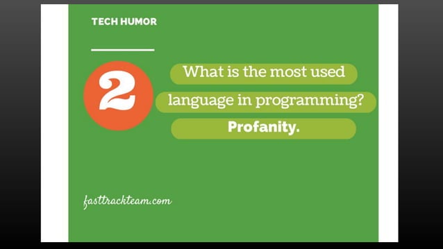7 Best Geeky Developer Jokes | PPT