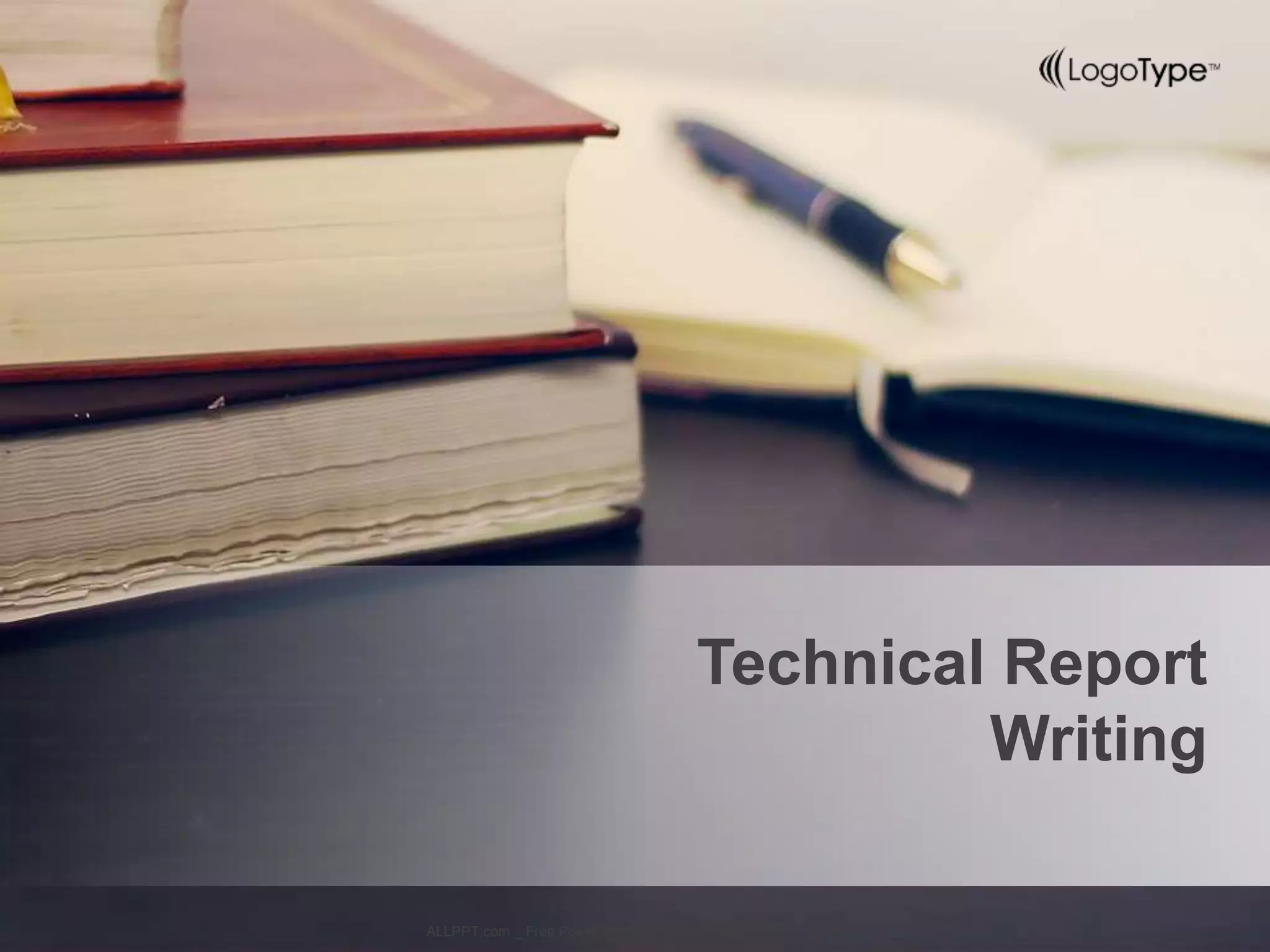 Techinal reports writing | PPTX