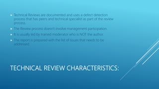 Techincal review | PPTX