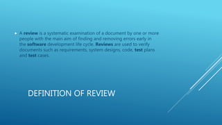 Techincal review | PPTX