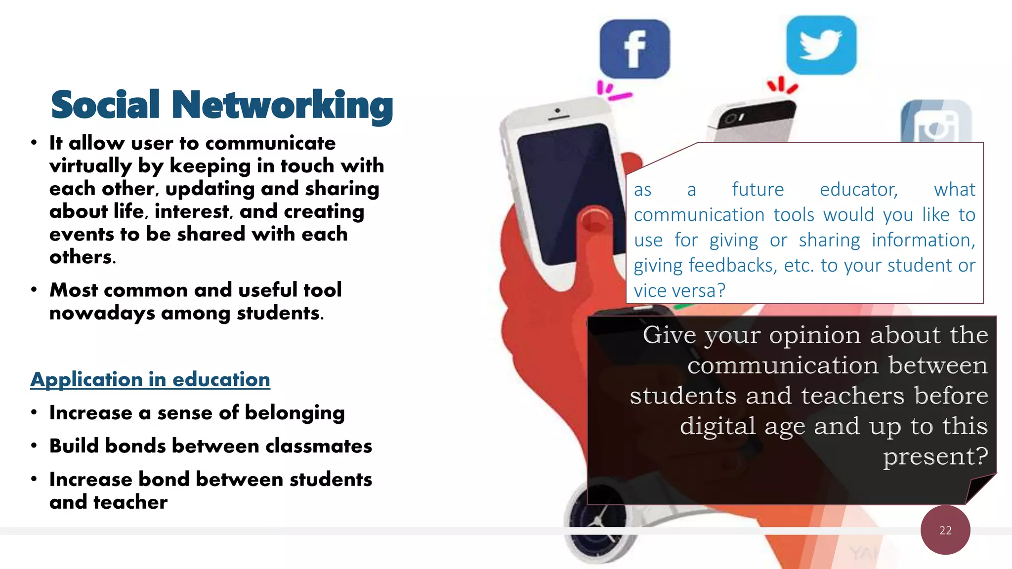 ROLES OF THE INTERNET AND WORLD WIDE WEB IN EDUCATION | PPTX