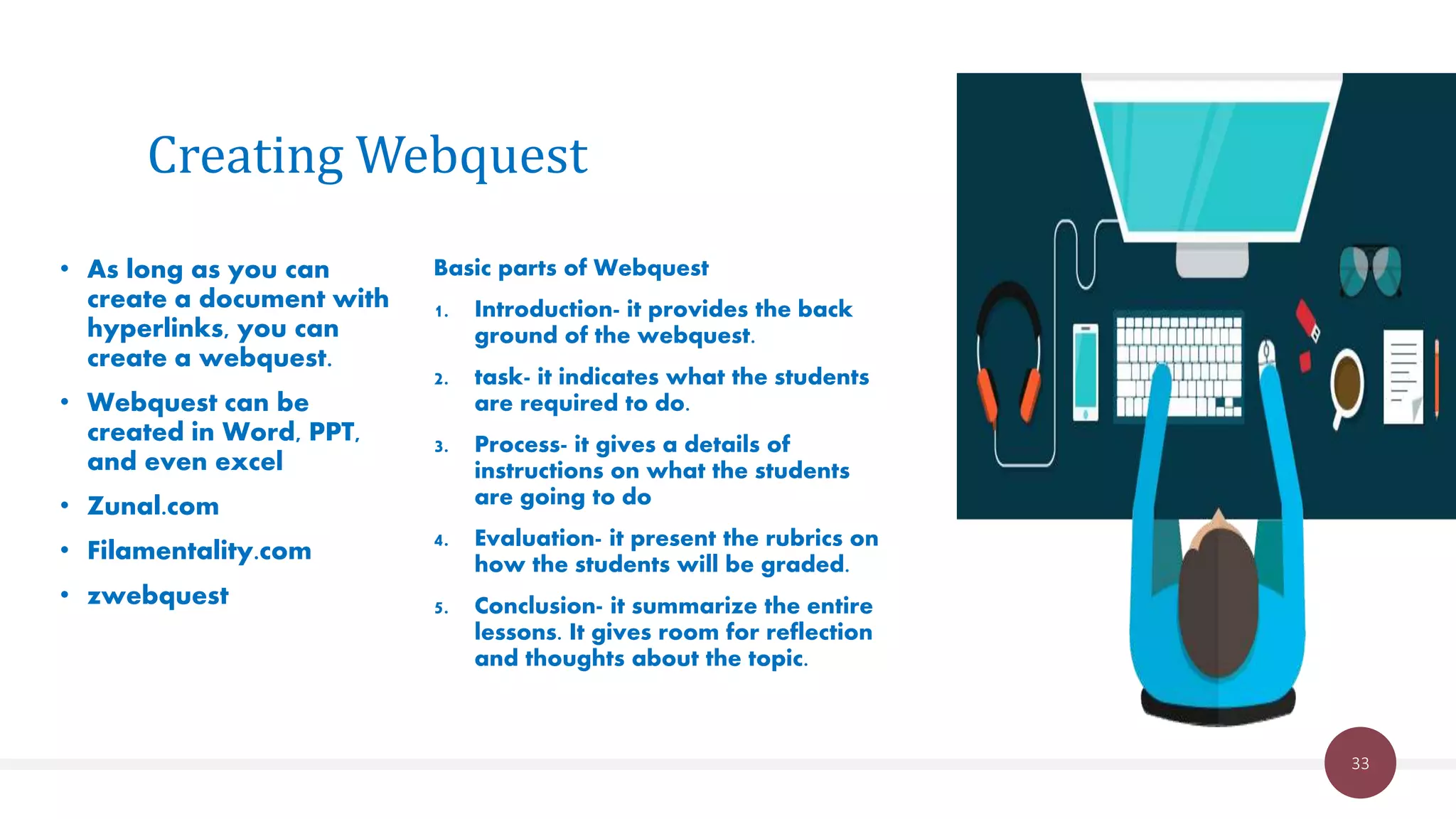 ROLES OF THE INTERNET AND WORLD WIDE WEB IN EDUCATION | PPTX