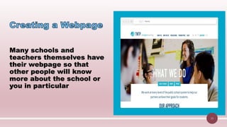 ROLES OF THE INTERNET AND WORLD WIDE WEB IN EDUCATION | PPTX