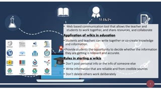 ROLES OF THE INTERNET AND WORLD WIDE WEB IN EDUCATION | PPTX