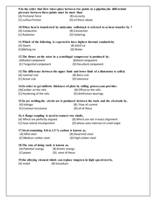 Techinical quiz competion | DOCX