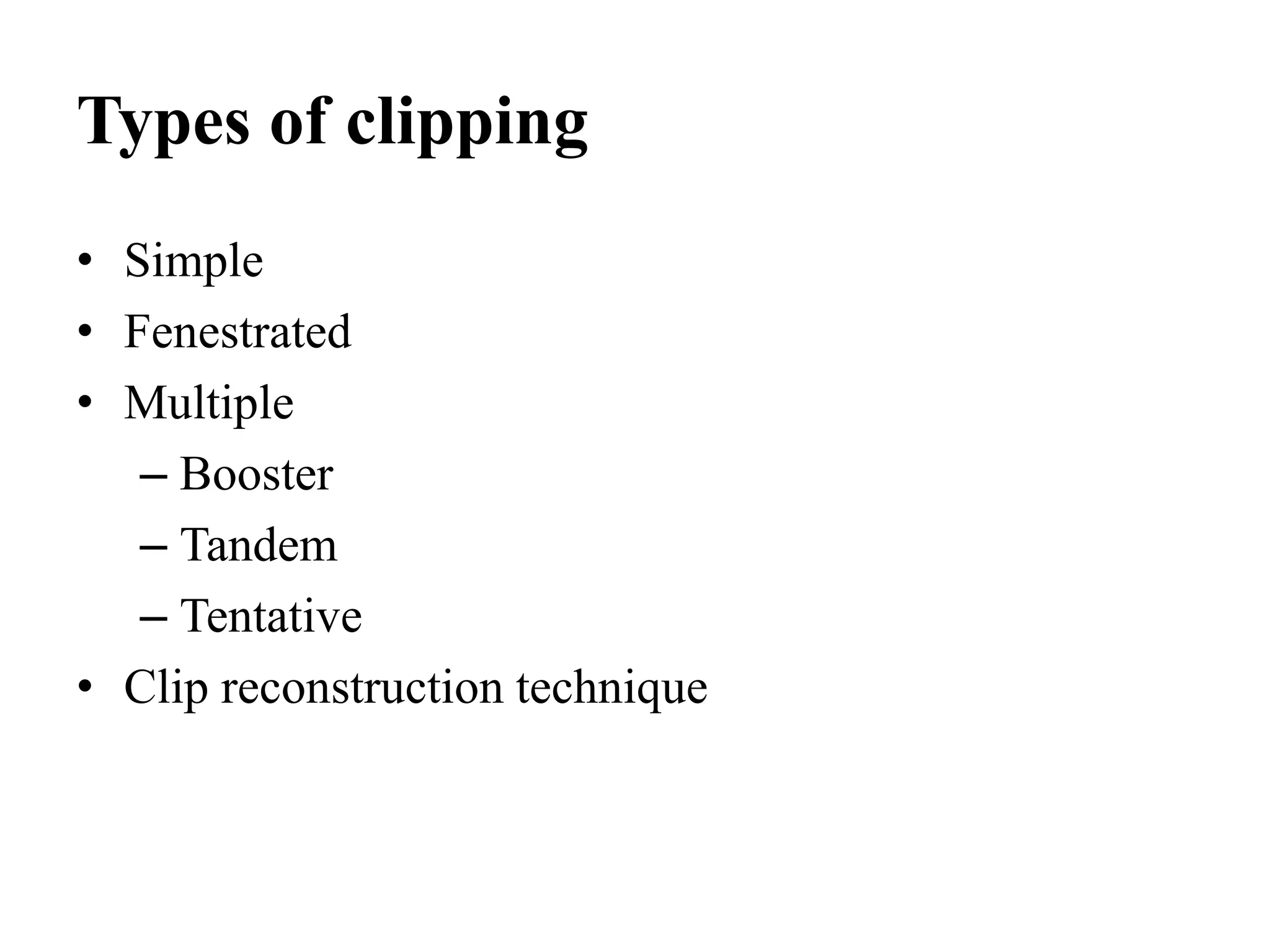 Techiniques of clipping in aneurysm & endovascular option | PPTX