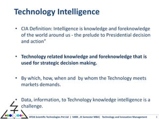 Tech innovation s5_intelligence | PPT