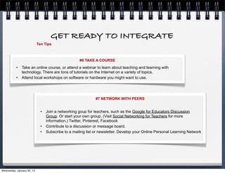 Technology Classroom Integration Levels | PPT