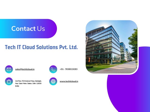 A Complete Profile of Tech IT Cloud company | PPT