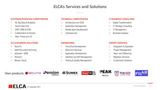 ELCA Informatik AG | PPT