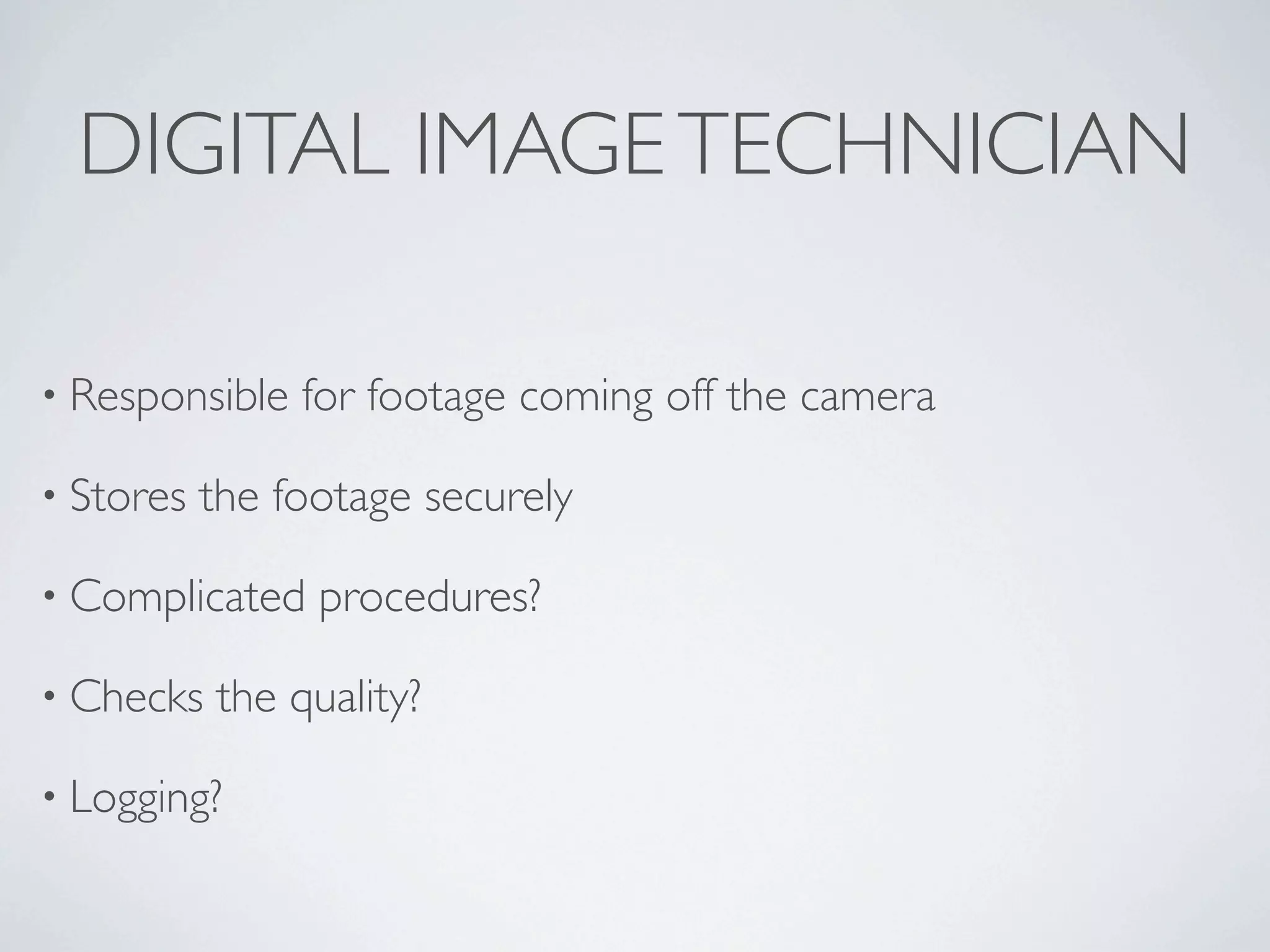 Introduction to post-production | KEY