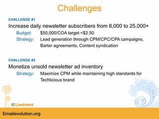 LiveIntent & Techlicious Case Study EEC | PPTX