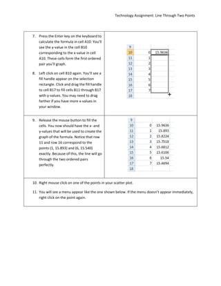 Tech line excel | PDF