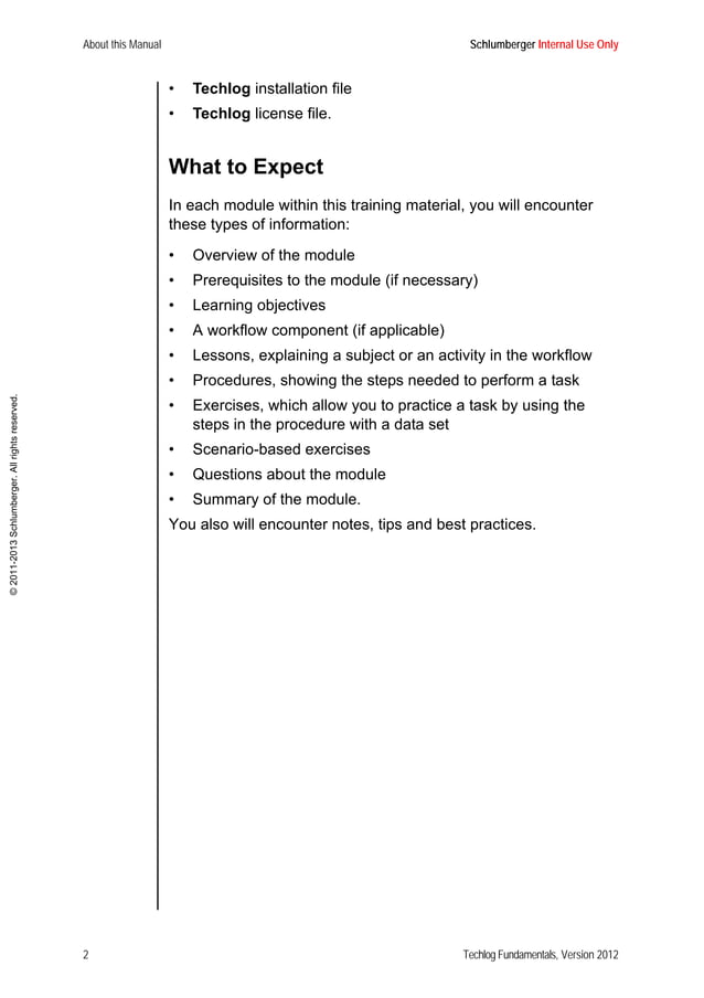 Manuel Logiciel Techlog 2012 | PDF