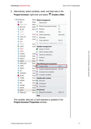 Manuel Logiciel Techlog 2012 | PDF