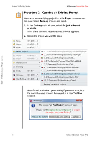 Manuel Logiciel Techlog 2012 | PDF