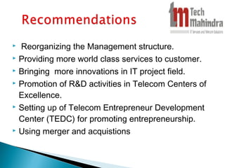 Tech mahindra | PPT