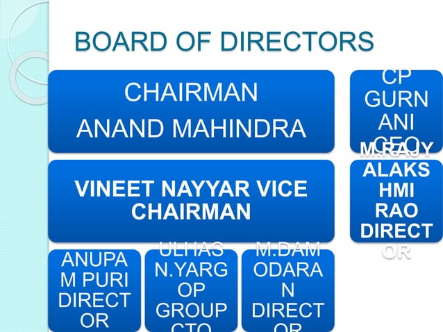 Tech mahindra | PPTX | Telecommunications Industry | Industries