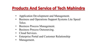 Tech mahindra | PPTX