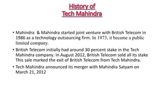 Tech mahindra | PPT