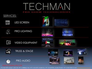 Techman Pro show technologies | PPT