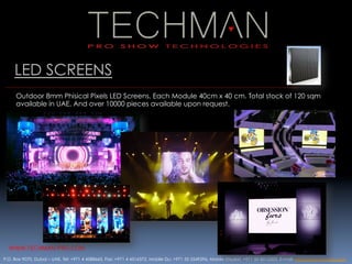 Techman Pro show technologies | PPT