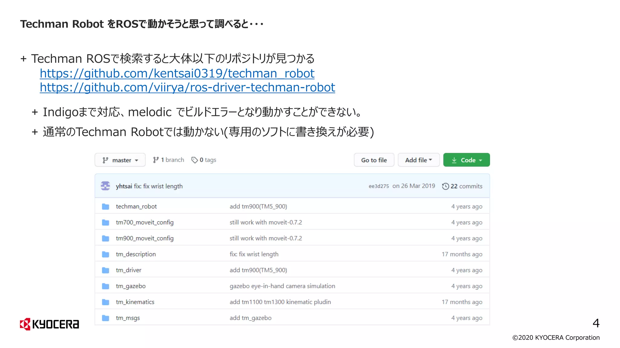 Techman ros package | PDF