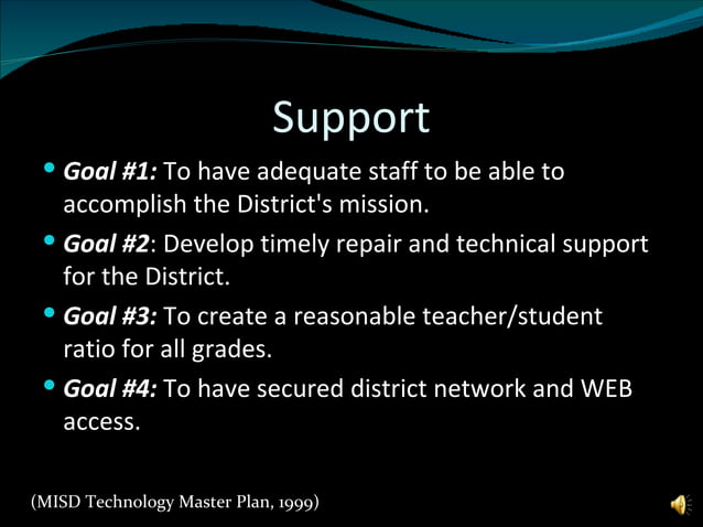 Technology Master Plan | PPT