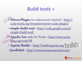 Scala @ TechMeetup Edinburgh | PPT