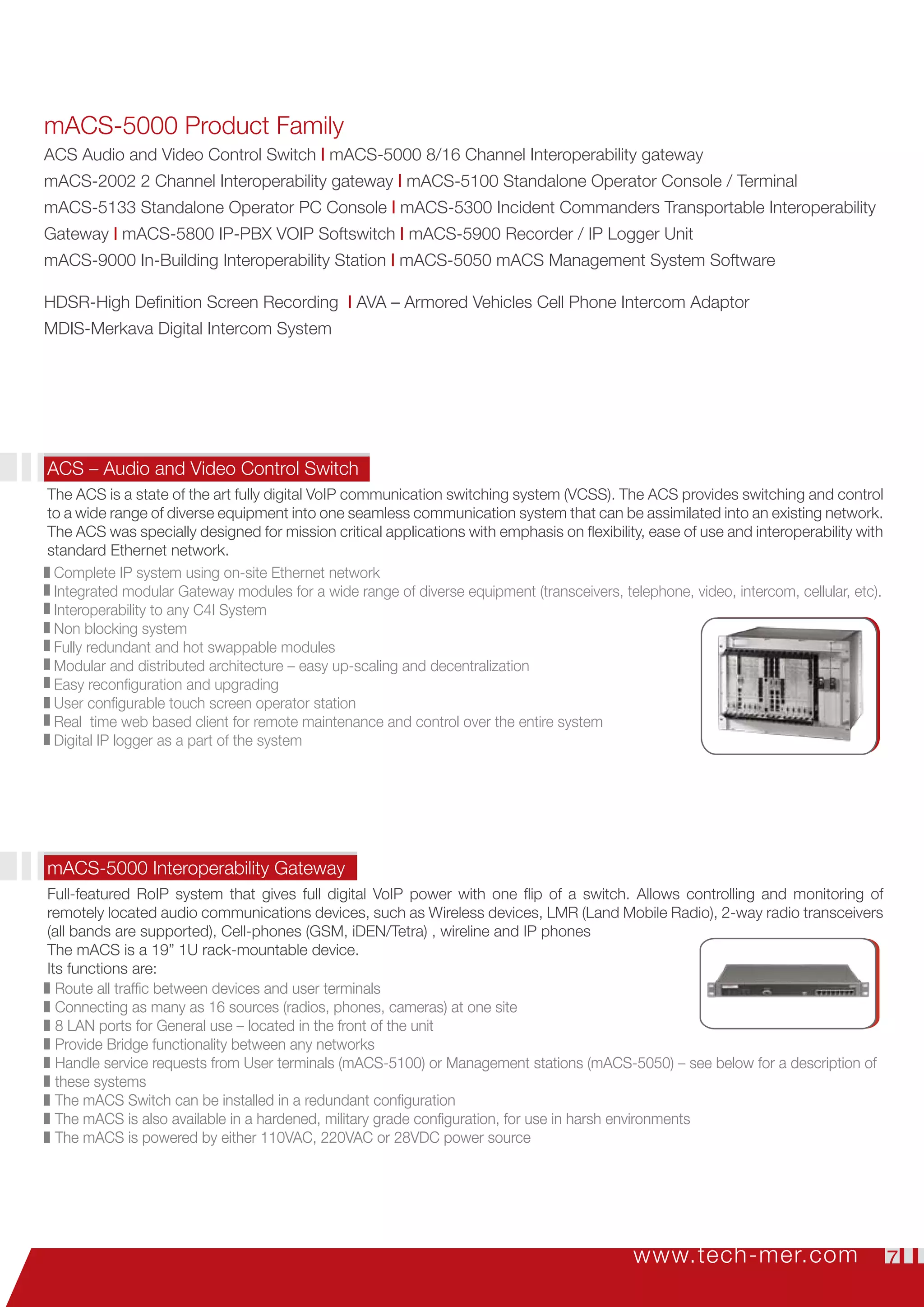 Tech Mer Product Booklet | PDF