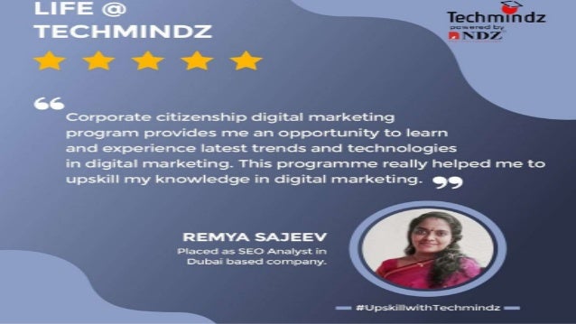 Techmindz - Best Software Training institute in Kerala | PPT