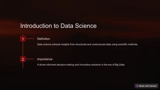 Techmindz Best Data Science Course .pptx