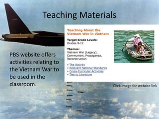 Technology module: Vietnam War | PPTX