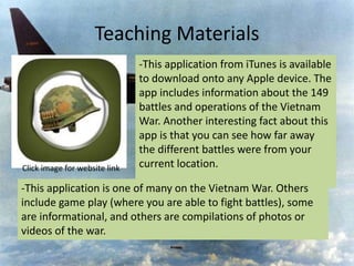Technology module: Vietnam War | PPTX