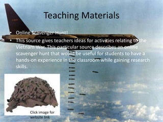 Technology module: Vietnam War | PPTX