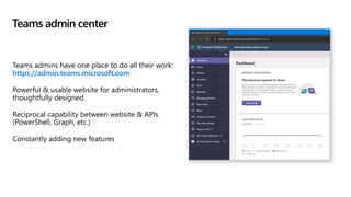 Tech Module 4 - Microsoft Teams admin and gov.pptx