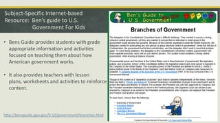 The Branches of Government D.U.G. | PPT