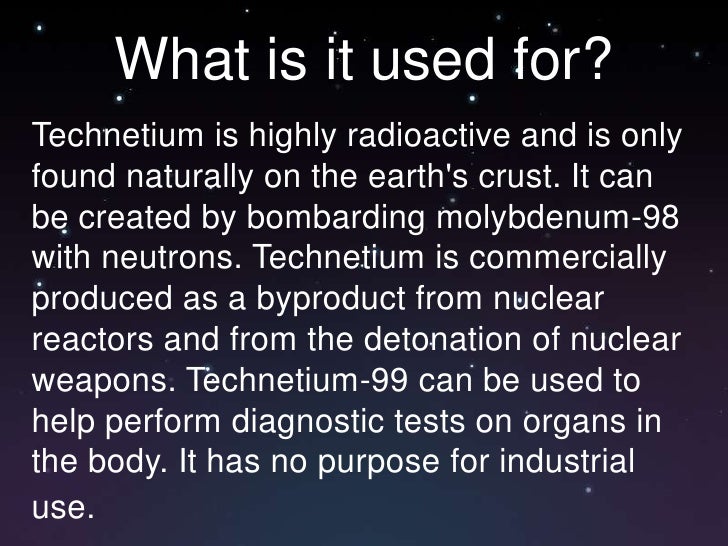 Technetium (1)
