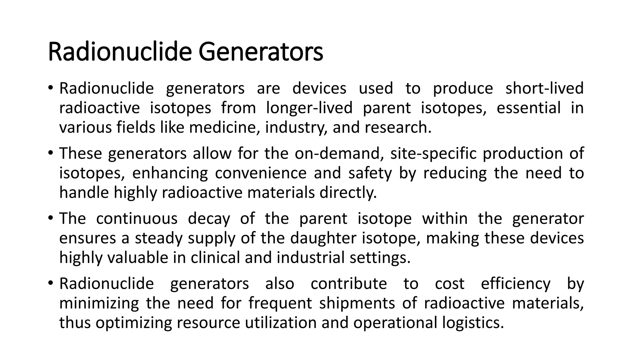 Technetium Generator and Safe use of radiopharmaceuticals. By T. R. B ...