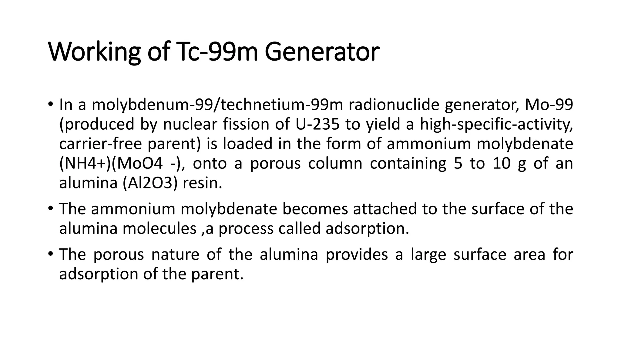 Technetium Generator and Safe use of radiopharmaceuticals. By T. R. B ...