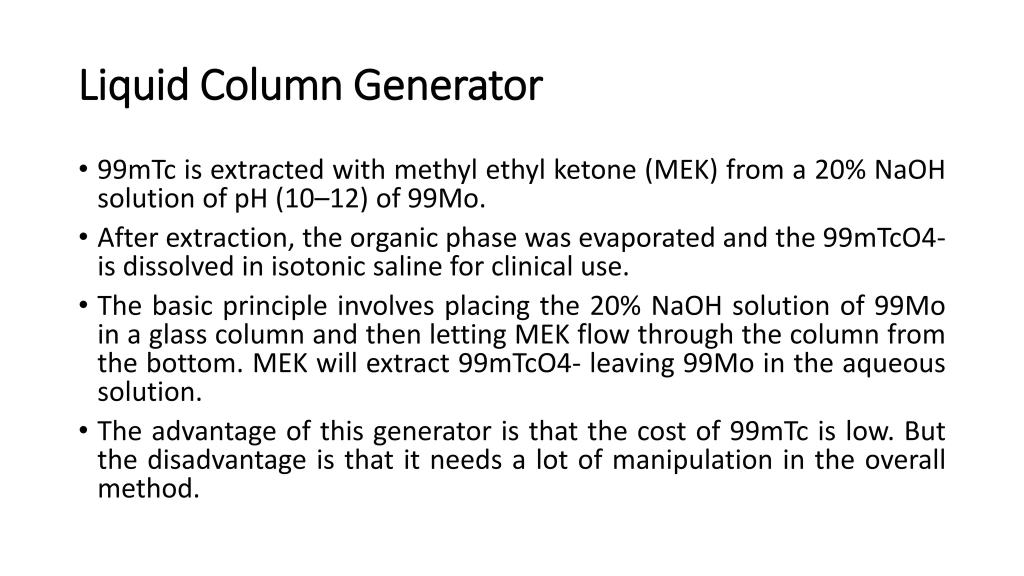 Technetium Generator and Safe use of radiopharmaceuticals. By T. R. B ...