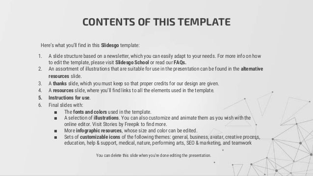 Tech newsletter by slidesgo | PPTX