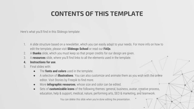Tech Newsletter by Slidesgo.pptx | Desktop Publishing | Computer Software and Applications
