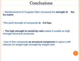 Simulation study on deformation behaviour of tungsten fiber reinfornced ...