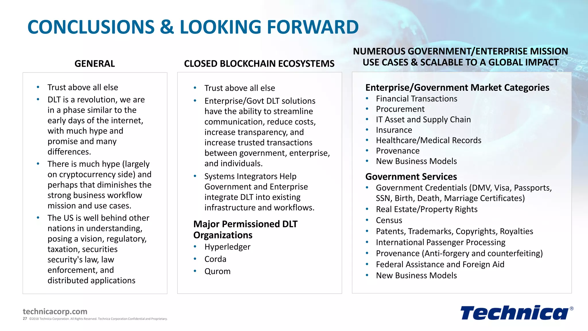 Technica Distributed Ledger Primer | PPT