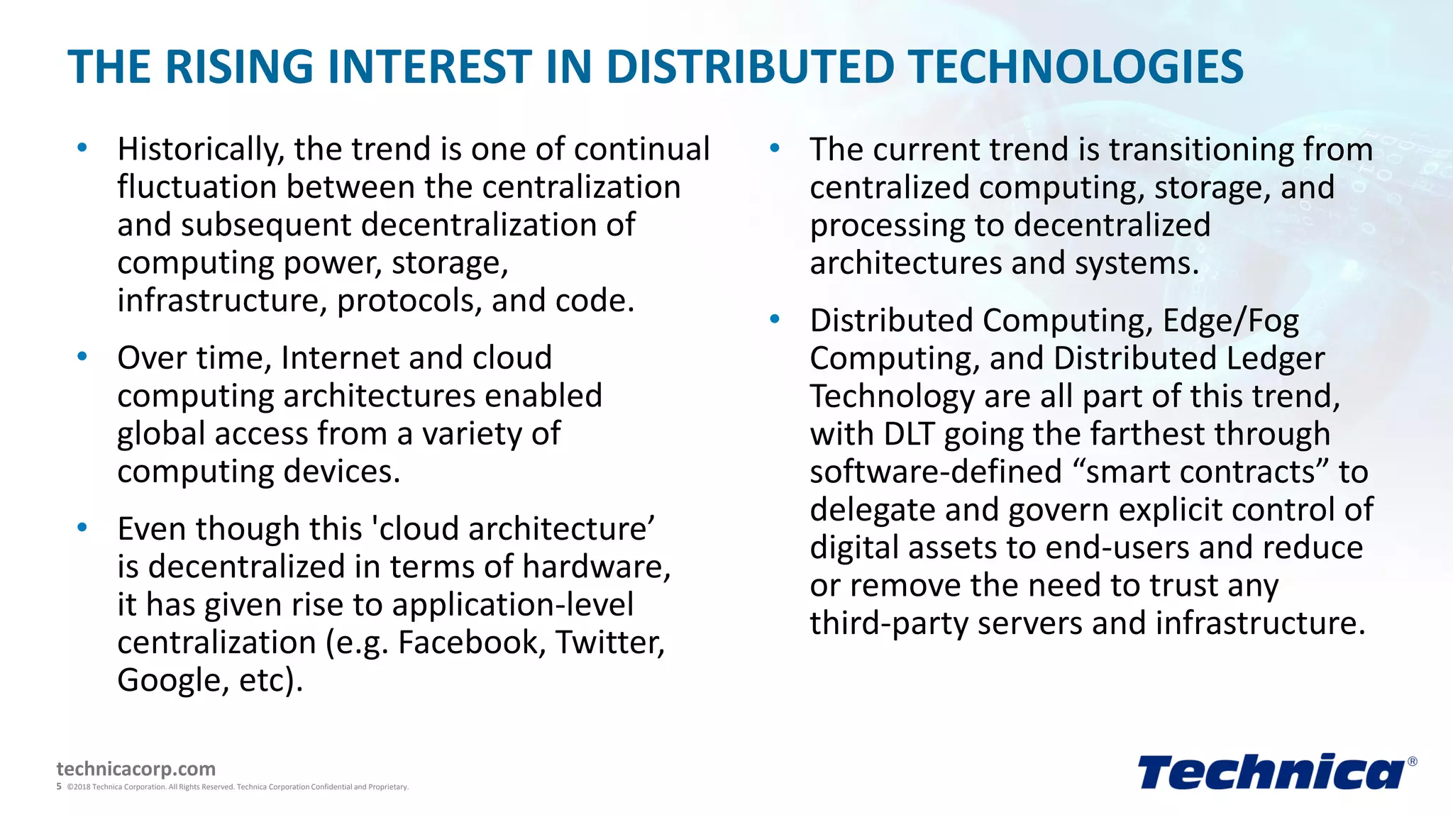 Technica Distributed Ledger Primer | PPT