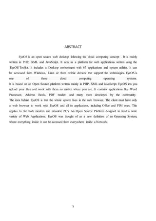 eyeos technology | PDF