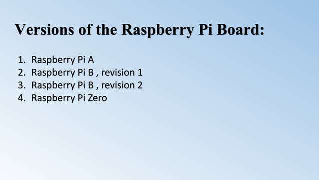 Raspberry pi & Quadcopter | PPT