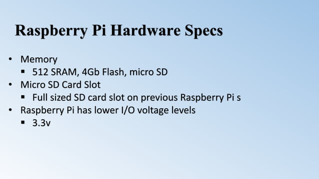 Raspberry pi & Quadcopter | PPT